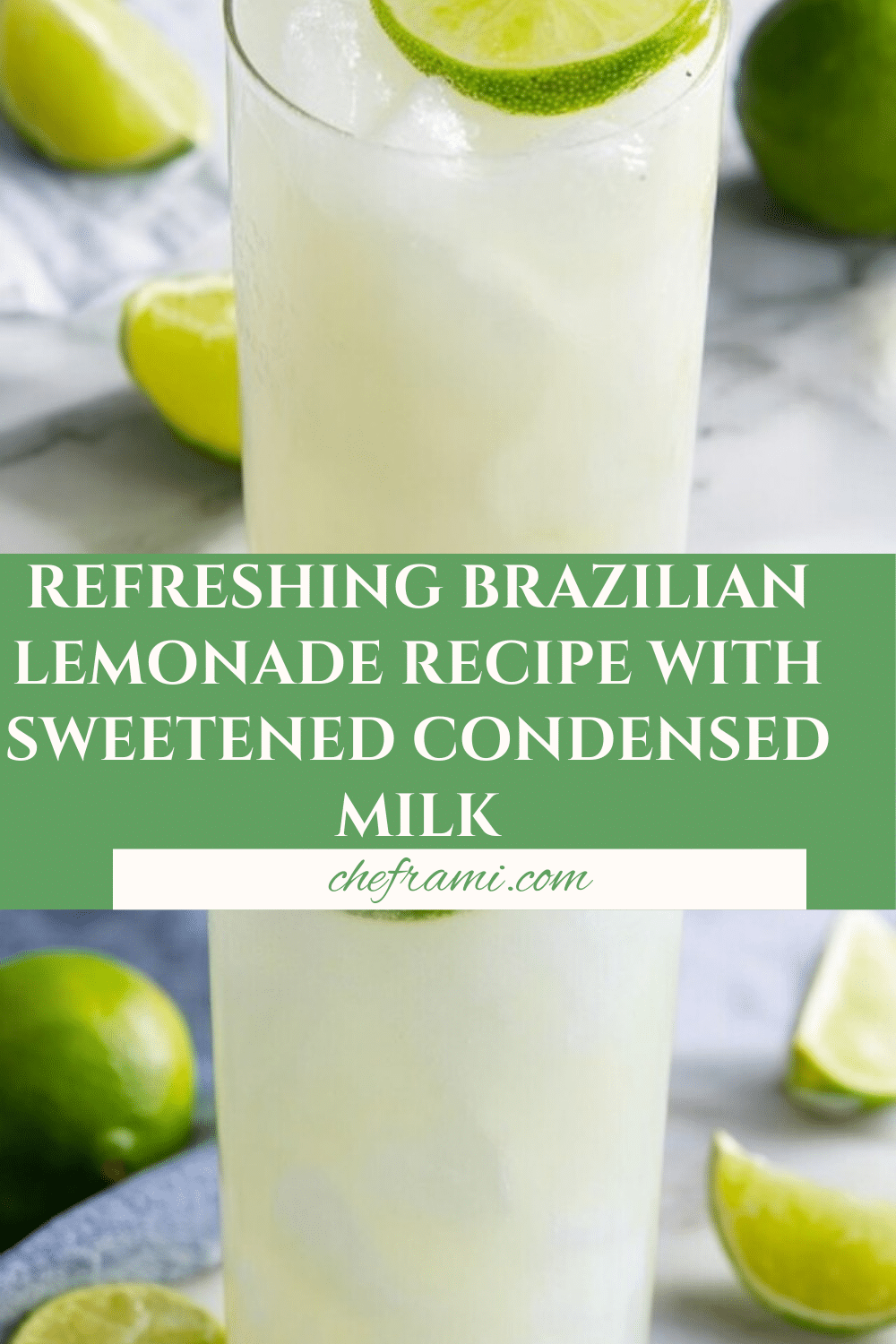 Brazilian Lemonade: Refreshing and Creamy Summer Drink